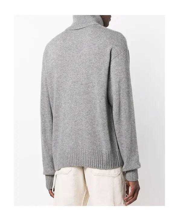 Off-White Fine Knit Turtleneck Jumper