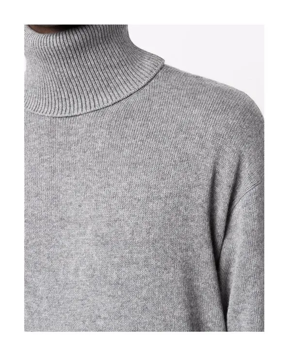 Off-White Fine Knit Turtleneck Jumper