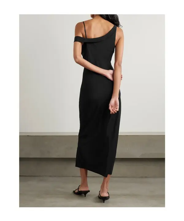 ST. AGNI Draped Off-shoulder Dress