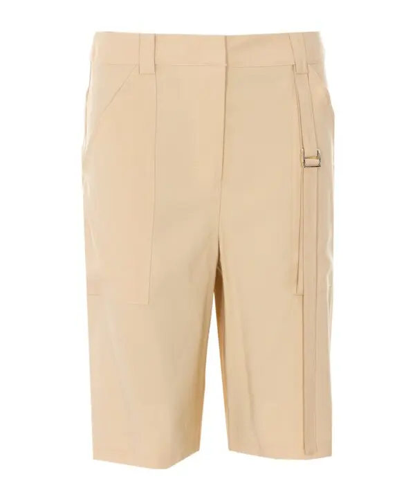 Patrizia Pepe Relaxed Fit Bermuda Shorts