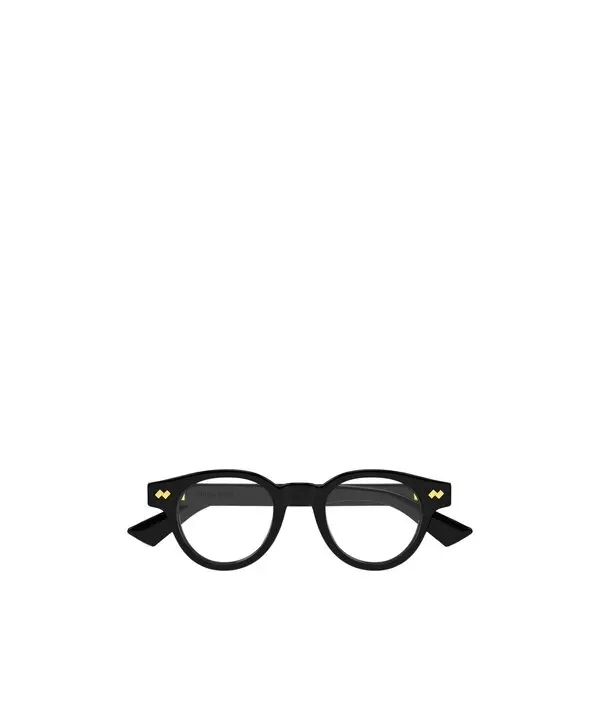 Bottega Veneta Oval Frame Eyeglasses - Black