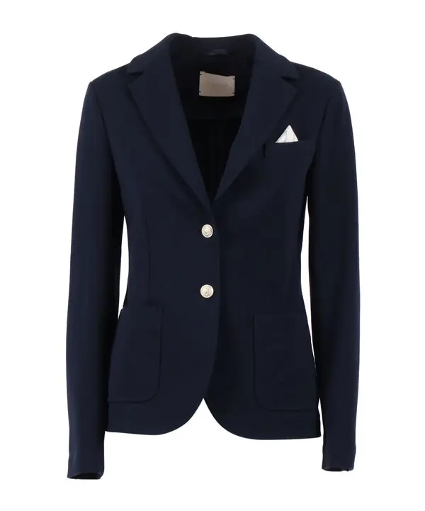 CIRCOLO 1901 Single-breasted Blazer - Blue