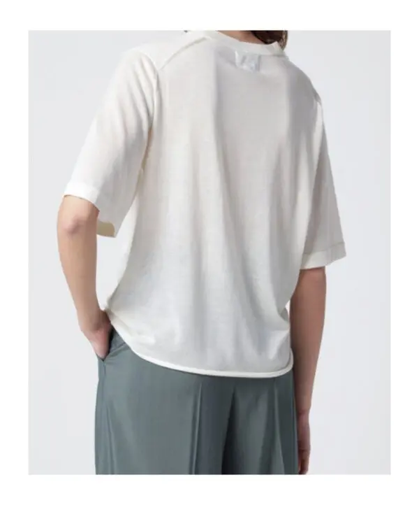 Loulou De Saison Nala Fluid Cashmere Top - Ivory