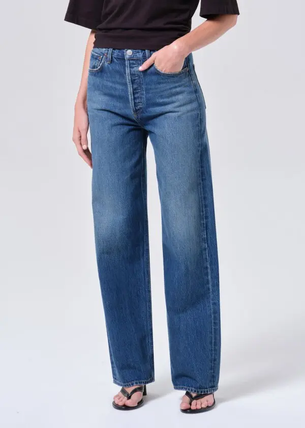 AGOLDE Ren Jean 32 Wide-leg Jeans - Chapter