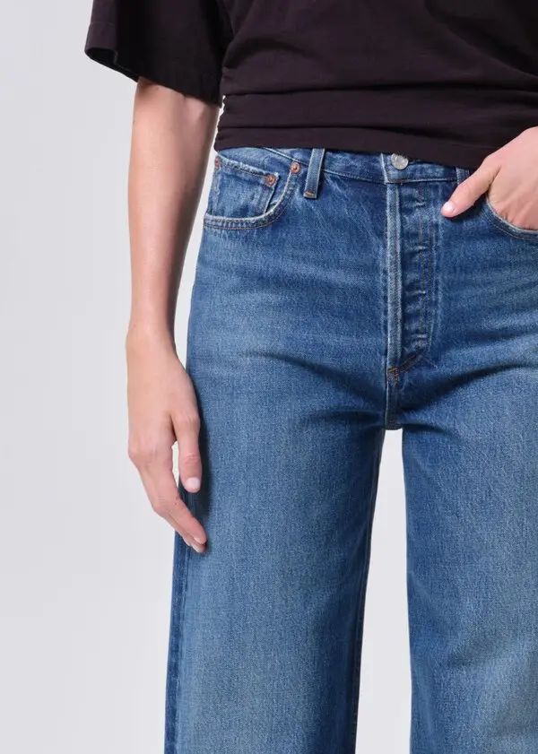 AGOLDE Ren Jean 32 Wide-leg Jeans - Chapter