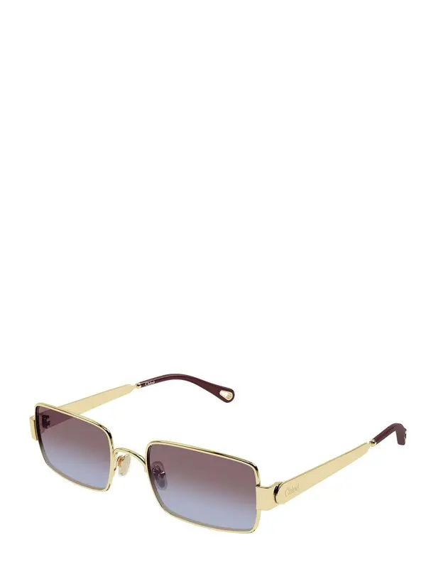 Chloé Eyewear Rectangle Frame Sunglasses