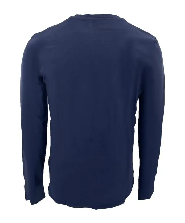 Just Cavalli Pattern Printed Long-sleeved T-shirt - Blue