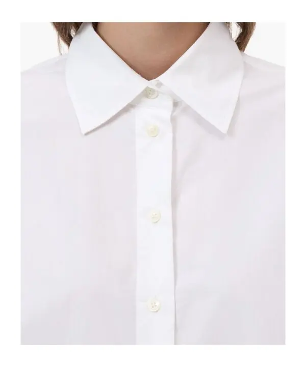 Closed Buttoned Shirt - White