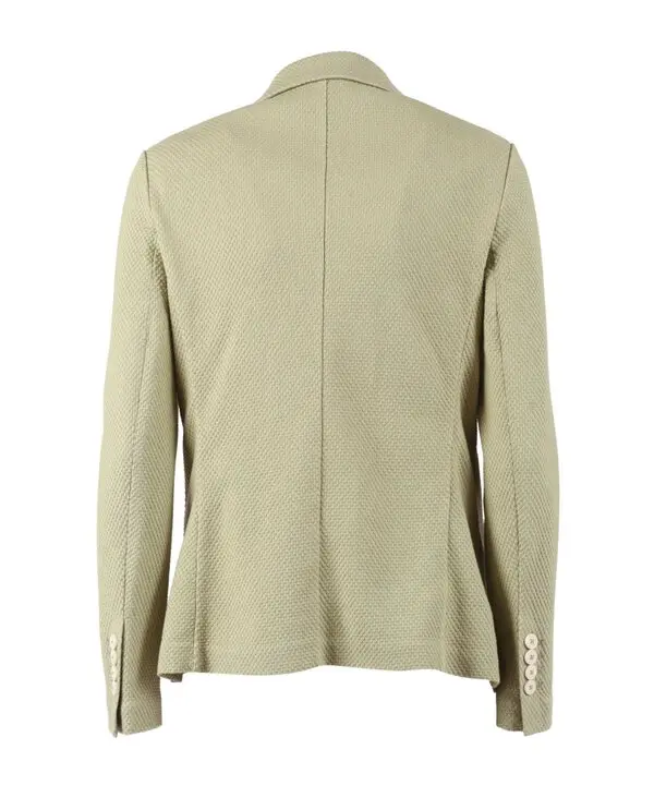 CIRCOLO 1901 Slim Fit Textured Jacket - Green