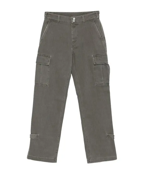 Aspesi Cargo-pocket Trousers - Black