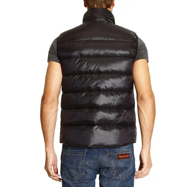 EA7 Logo Detail Puffer Vest