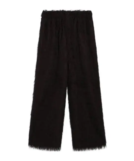 THE FRANKIE SHOP Fringed Wide Leg Trousers