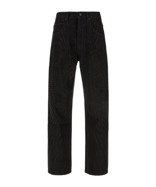 PURPLE BRAND Belt Loop Jeans - Black