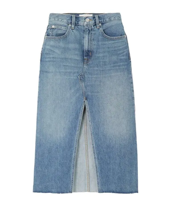 SLVRLAKE Multi-pocket Denim Skirt