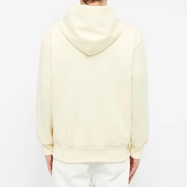 Play Comme Des Garcon Heart Appliqué Hoodie - White