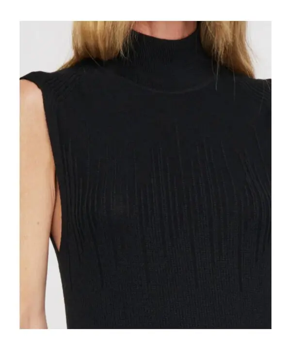 JOSEPH Gradient Stitch High Neck Dress