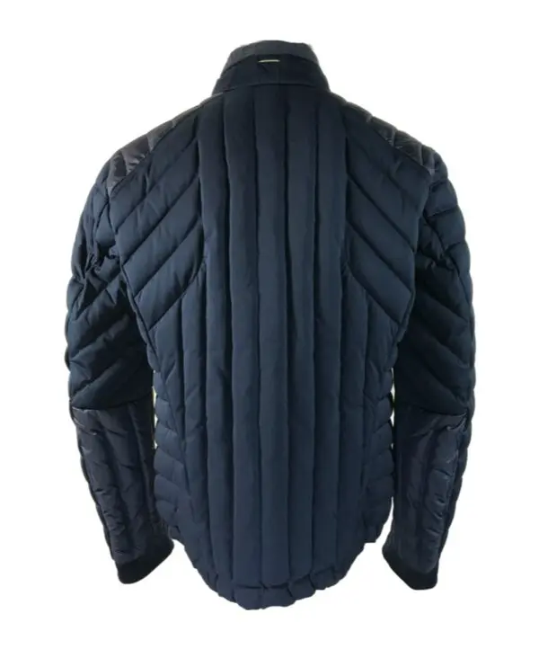 Hugo Boss Quilted Down Jacket With Vertical Stand Collar