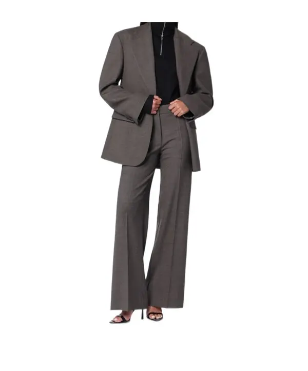 ENTIRE STUDIOS Wool Zip-collar Top