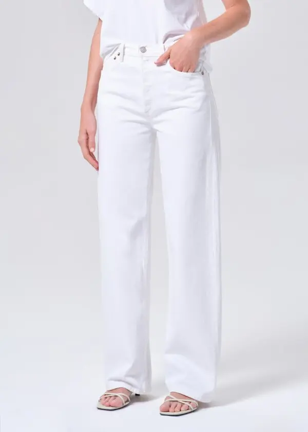 AGOLDE Ren Jean 32 - Marshmallow