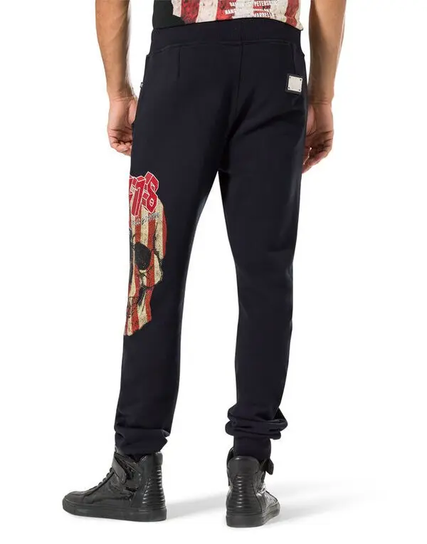 Philipp Plein Crystal Decorated Sweatpants