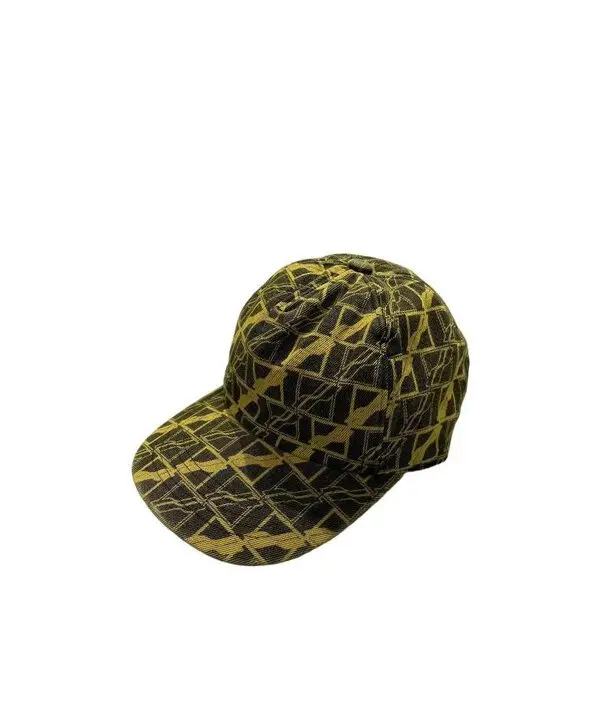We11Done Printed Logo Baseball Cap - Black