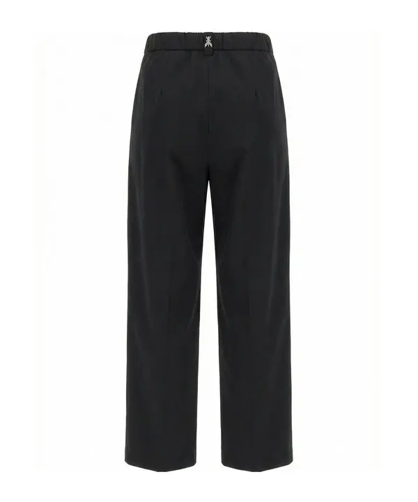 Patrizia Pepe Straight-leg Poplin Trousers