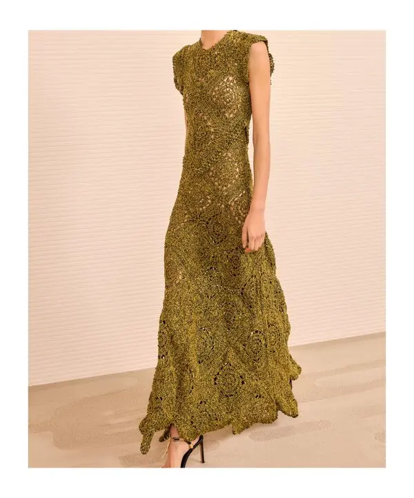 Ulla Johnson Crochet Maxi Dress