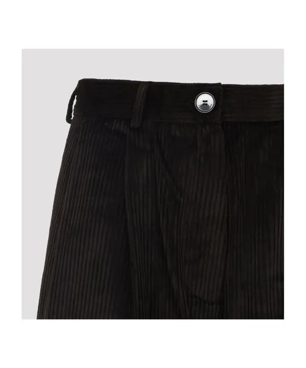 THE FRANKIE SHOP Button Corduroy Trousers