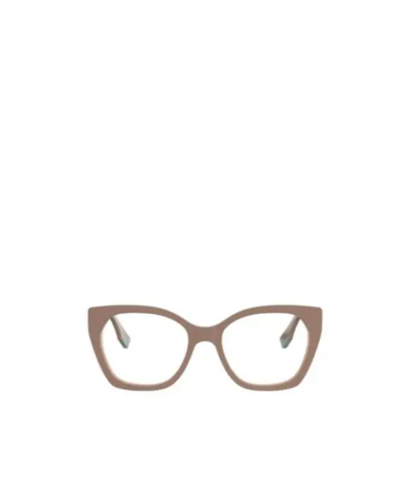 Fendi Square Frame Eyeglasses - Brown