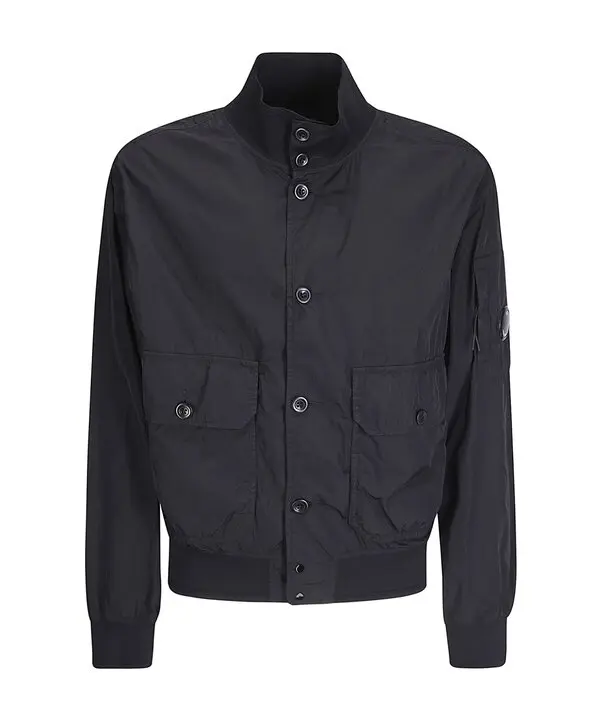 C.P. COMPANY Long Sleeve Jacket - Black