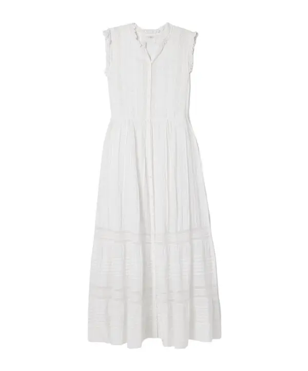 DÔEN Sleeveless Dress - White