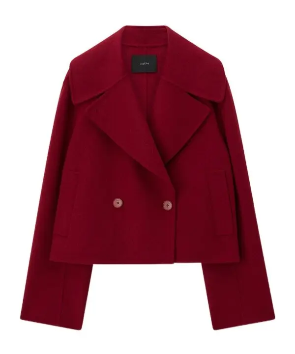 JOSEPH Double Breasted Cashmere Jacket