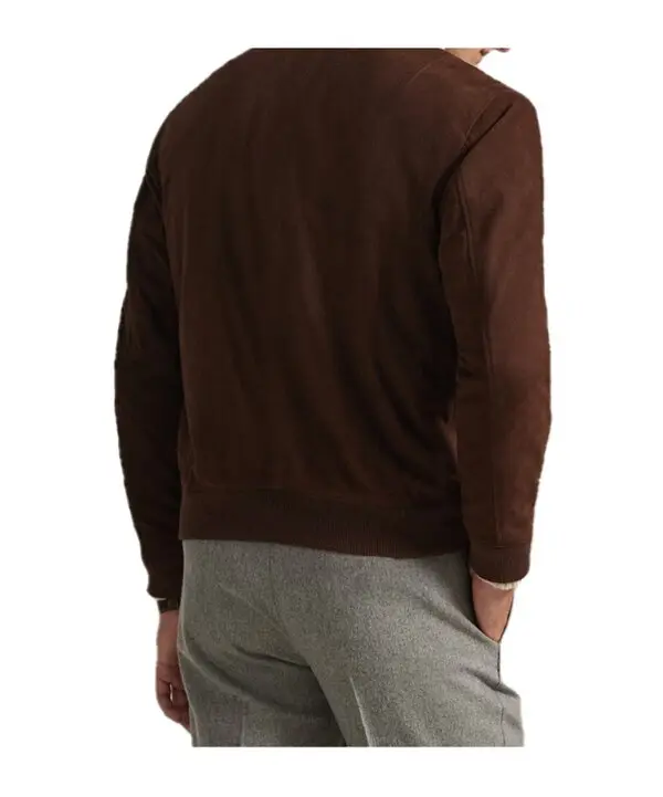 Polo Ralph Lauren Zip-up Bomber Jacket - Brown