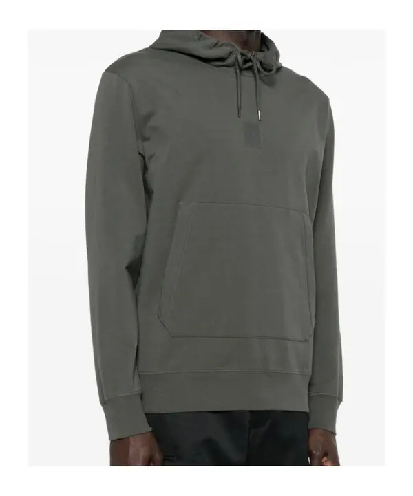 C.P. COMPANY Logo Detail Hoodie - Black