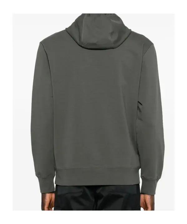 C.P. COMPANY Logo Detail Hoodie - Black