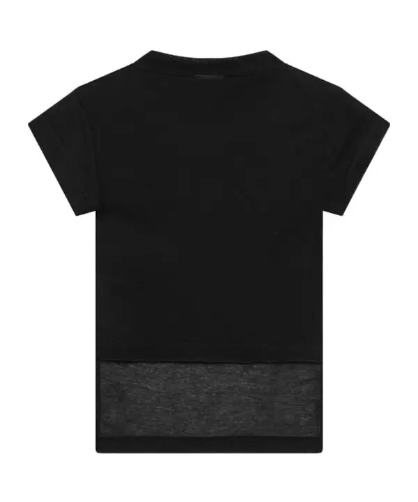 Balenciaga Logo Detailed Asymmetrical T-shirt
