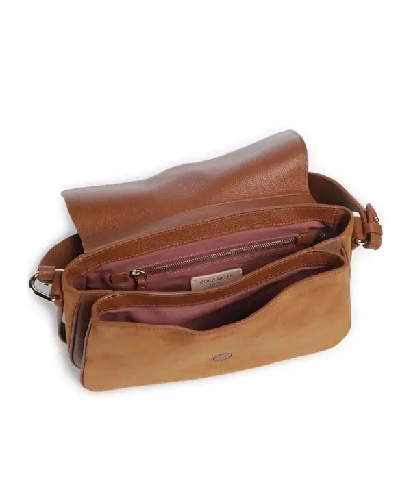COCCINELLE Mavery Medium Flap Bag - Brown