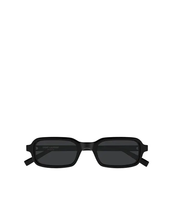 Saint Laurent Rectangle Frame Sunglasses - Black