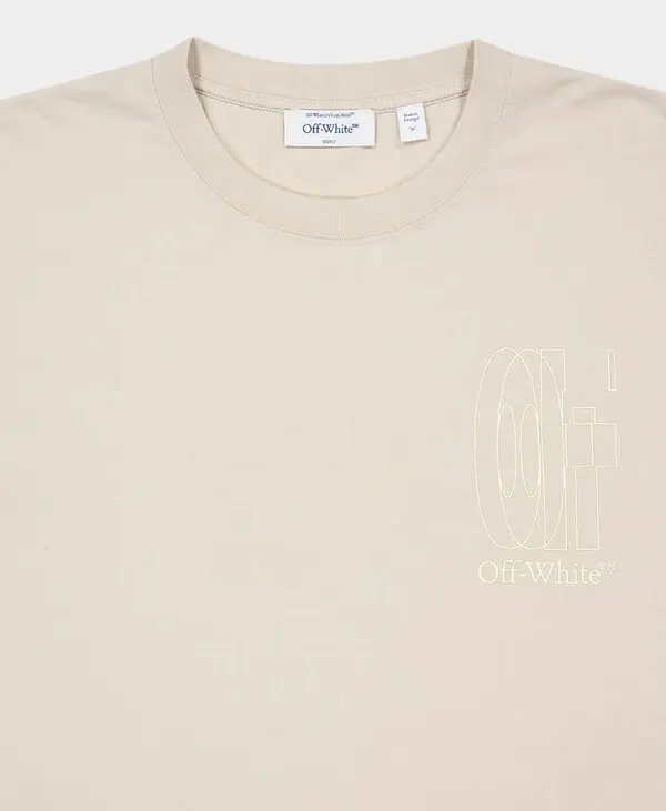 Off-White Big Double Arrow Crewneck T-shirt - White