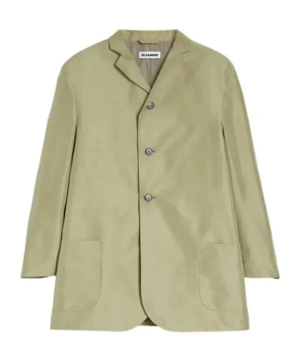 JIL SANDER Single-breasted Jacket - Nude