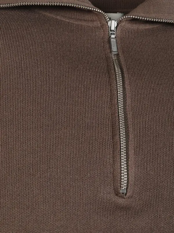 ENTIRE STUDIOS Zip Sweater - Brown