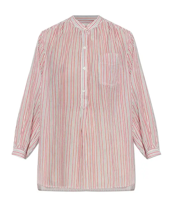 Isabel Marant Étoile Saocha Striped Shirt - Red