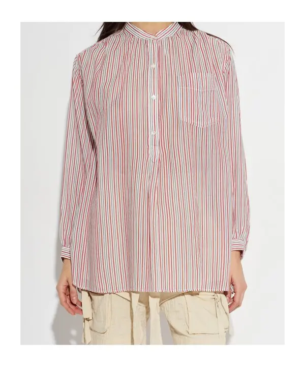 Isabel Marant Étoile Saocha Striped Shirt - Red