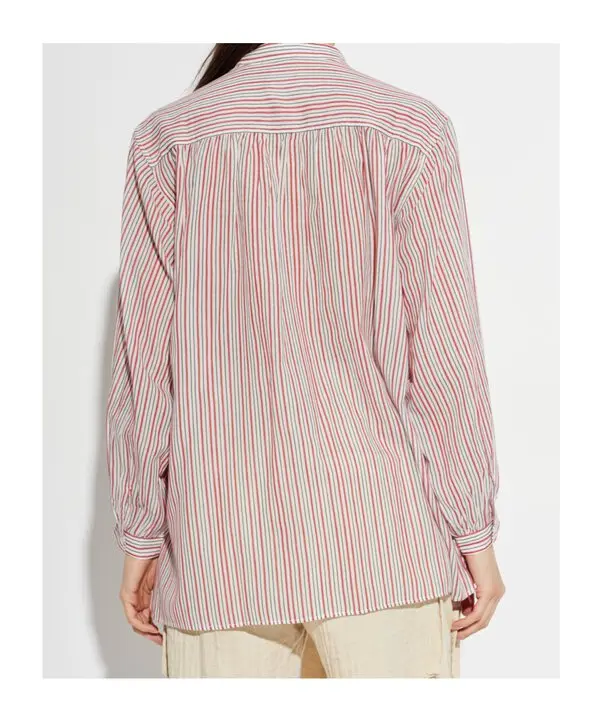 Isabel Marant Étoile Saocha Striped Shirt - Red