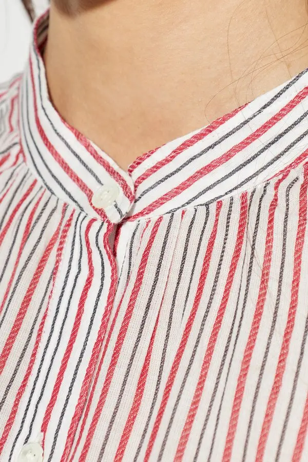 Isabel Marant Étoile Saocha Striped Shirt - Red