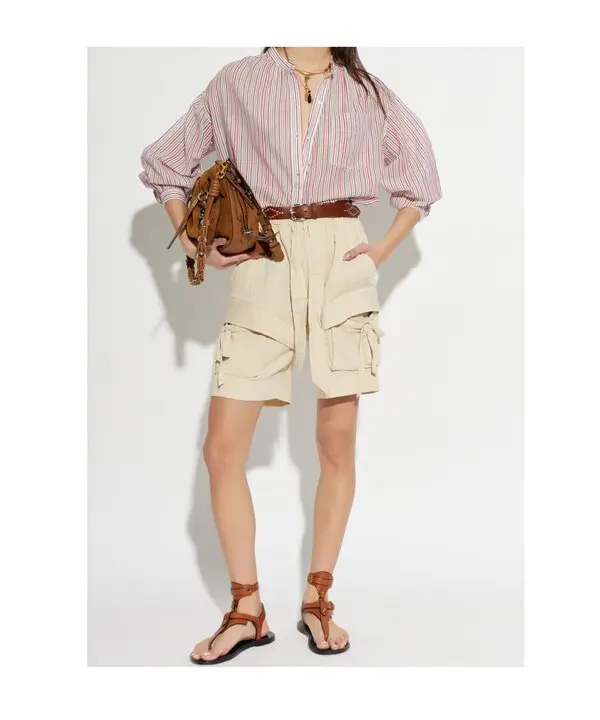 Isabel Marant Étoile Saocha Striped Shirt - Red