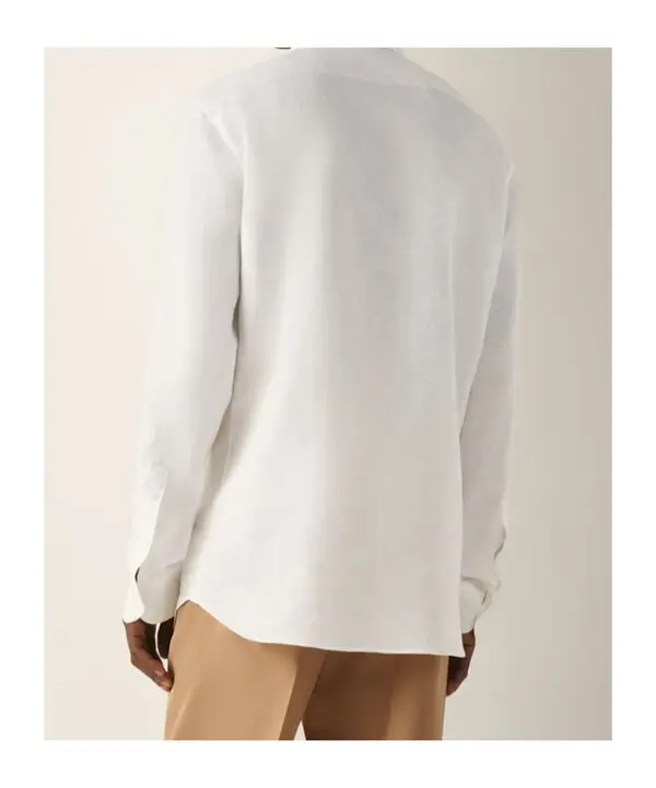 Zegna Long-sleeve Button-up Shirt - White