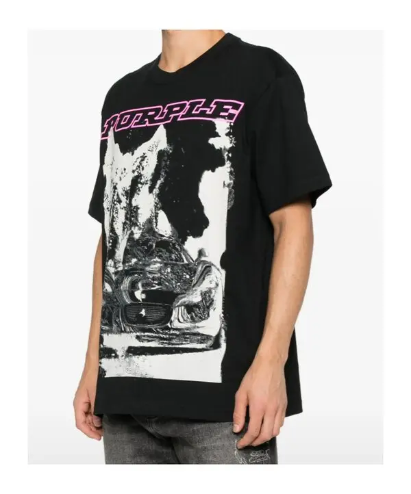 PURPLE BRAND Jersey Short-sleeve T-shirt
