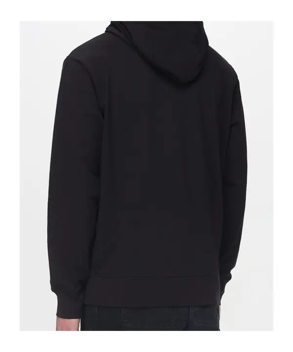 C.P. COMPANY Logo-patch Hoodie - Black