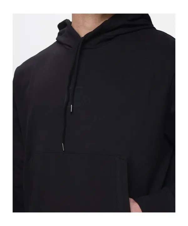 C.P. COMPANY Logo-patch Hoodie - Black